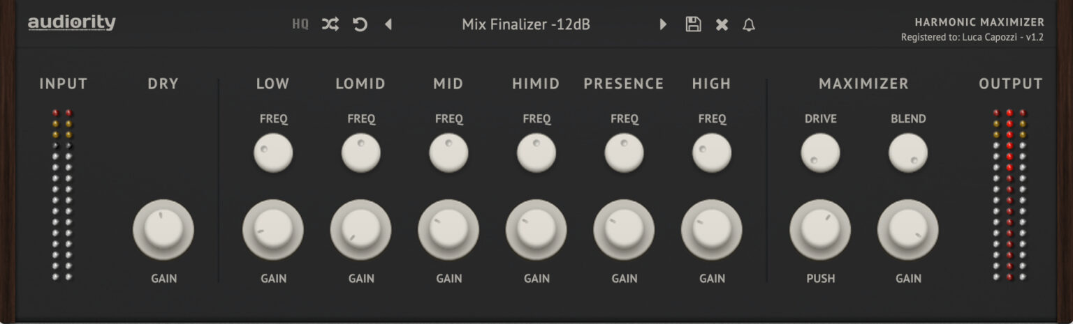 Harmonic Maximizer - Multiband Exciter and Loudness Maximizer Plugin ...
