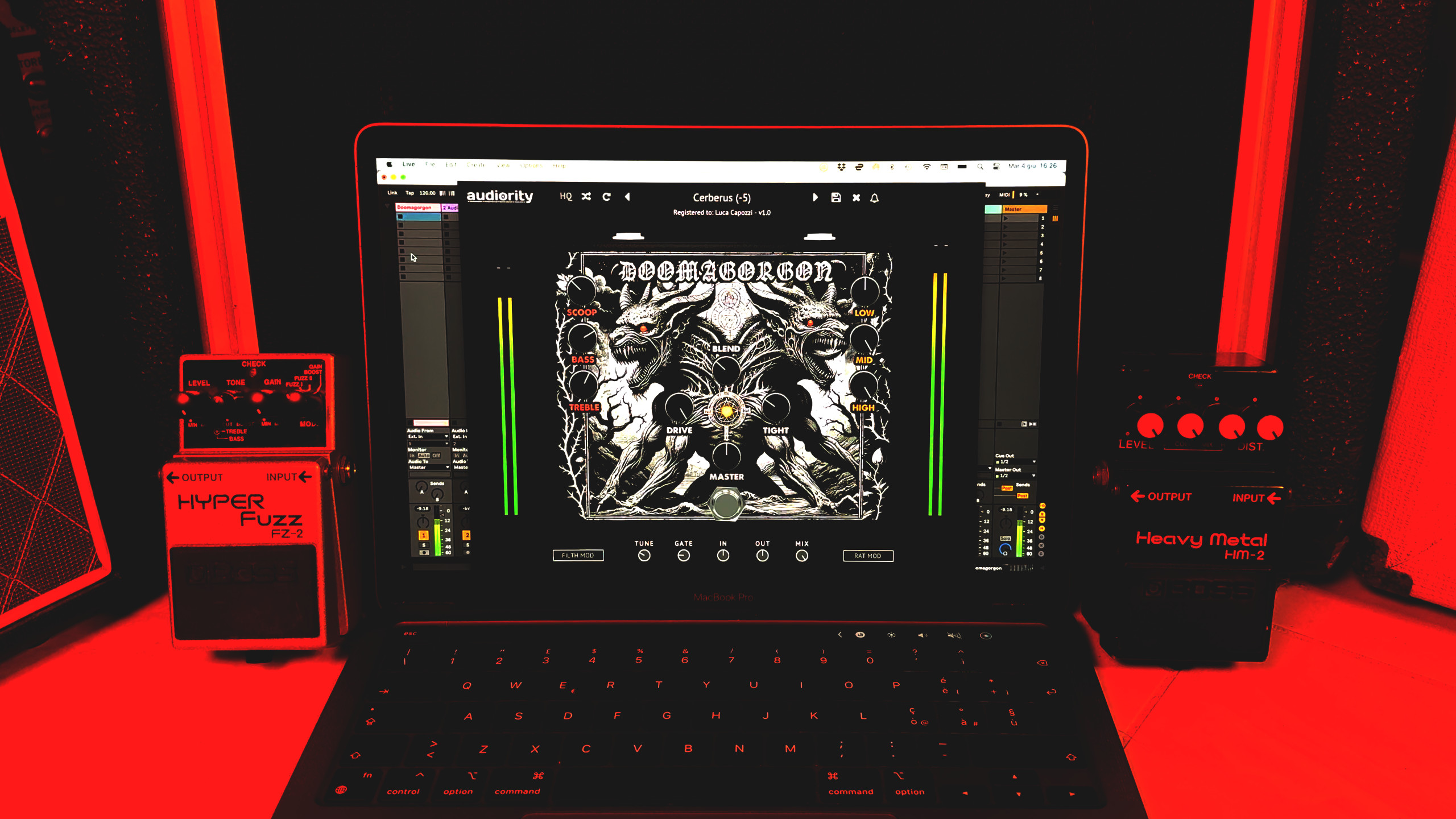 Doomagorgon - Brutal Doom Fuzz & Distortion Plugin (AAX, AU, CLAP, VST3)